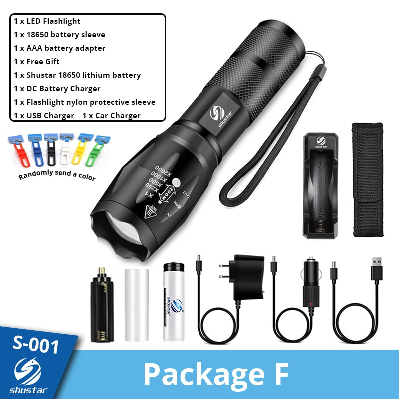 Led flashlight Ultra Bright torch L2/V6 – Trekk Safari